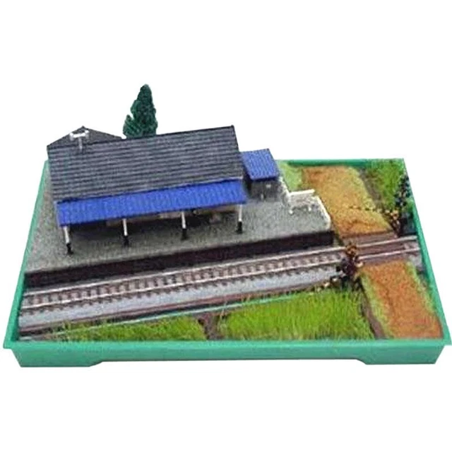 N GAUGE COUNTRYSIDE Railway Station Building Kit No.10 by Micro Ace £21 ...