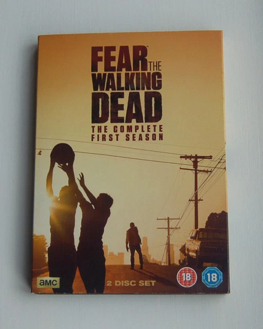 FEAR THE WALKING Dead - The Complete First Season - Region 2 DVD Boxset ...