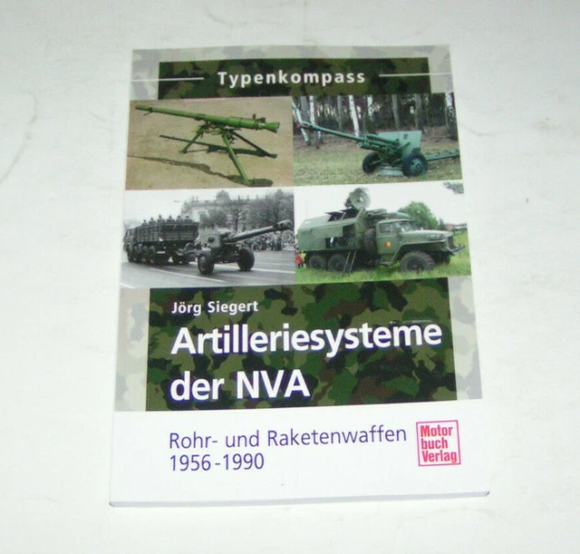 BOOK OF TYPES Artilleriesyteme Der Nva 1956 - 1990 Pipe And ...