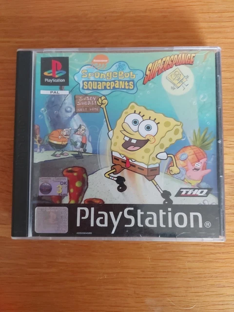 SPONGEBOB SQUAREPANTS SUPERSPONGE (PS1) Game Complete With Manual £8.99 ...