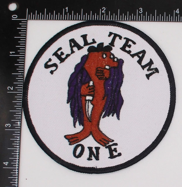 US NAVY SEAL TEAM ONE PATCH (4 Inch) £8.18 - PicClick UK