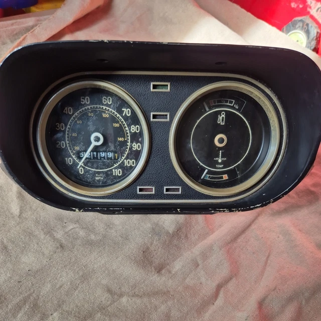 FORD ESCORT MK1 dash clocks, instrument cluster, speedo. Including ...