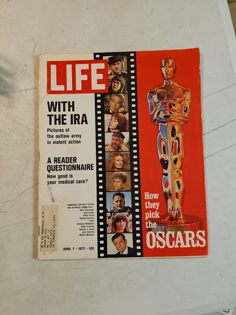 LIFE APRIL 7, 1972 How They Pick The Oscars £5.52 - PicClick UK