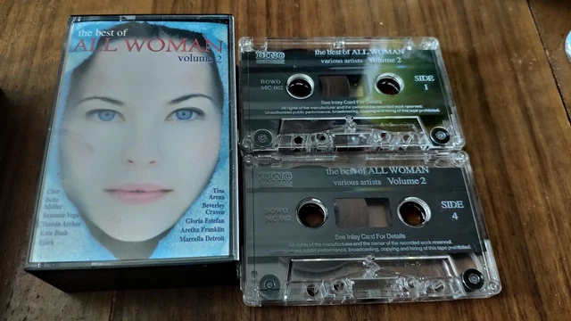 VARIOUS ARTISTS - The Best Of All Woman Vol 2 Double Cassette Tape ...