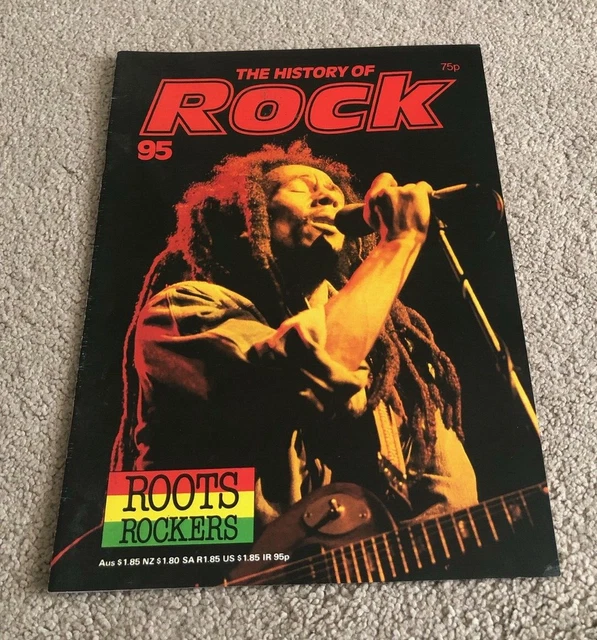 THE HISTORY OF Rock. Issue 95. Magazine. Bob Marley. Dennis Brown ...