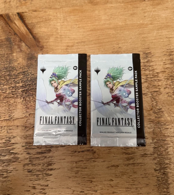 MAGIC THE GATHERING Final Fantasy Collector Booster Sample Pack New ...