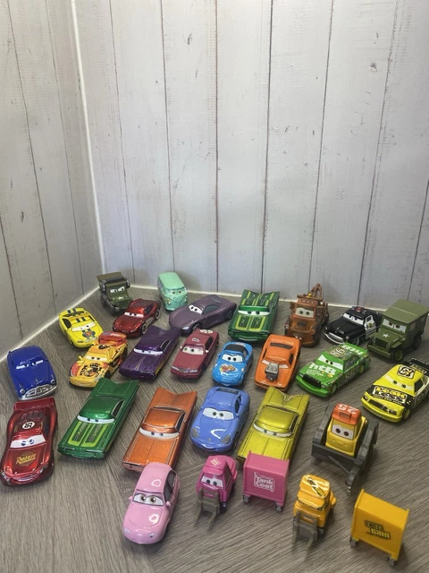 DISNEY PIXAR CARS Mattel Diecast Metal Car Bundle Toy Collectable £52. ...