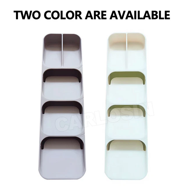 CUTLERY ORGANISER SPOON Tray Insert Utensil Divider Organizer Kitchen ...