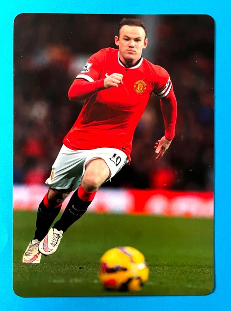 WAYNE ROONEY FOOTBALL Rookie Card Manchester United Angleterre Grand ...