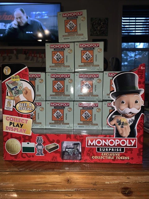 NEW MONOPOLY SURPRISE Exclusive Collectible Tokens 11 Blind Boxes LOT ...