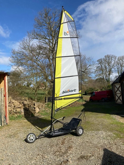 BLOKART CLASSIC WITH 3m and 4m sails £1,230.72 - PicClick UK