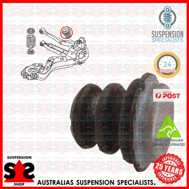 REAR AXLE RUBBER Buffer, Suspension Suit RENAULT Koleos 2.5 Sce 4WD KOLEOS II $44.07 - PicClick AU