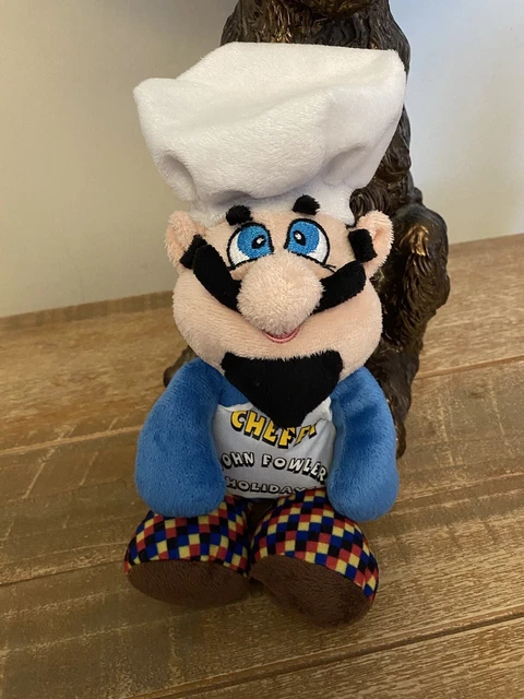 JOHN FOWLER HOLIDAYS Cheffy The Chef Soft Toy 10” Plush Freddy Fox ...