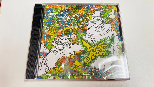 JET SET RADIO original soundtrack OST sealed Jet Grind Radio bonus ...