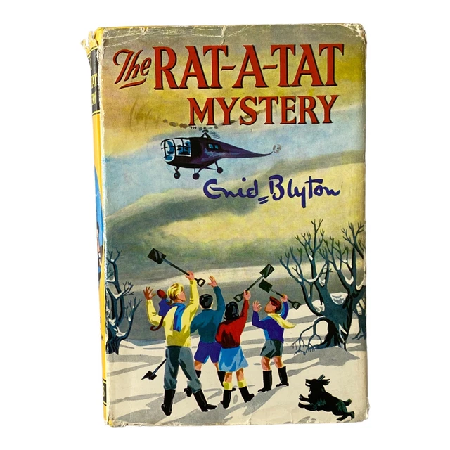 ENID BLYTON THE Rat-A-Tat Mystery #5 The Barney Mysteries Vintage 1966 ...