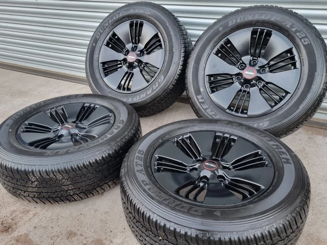 *GENUINE* ISUZU DMAX 2022 Trooper Rodeo Alloy Wheels & Dunlop Tyres X4 ...