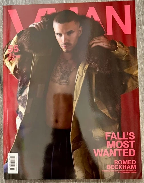 V MAN MAGAZINE - Issue # 55- Fall/Winter 2025-Romeo Beckham-Brand New £ ...