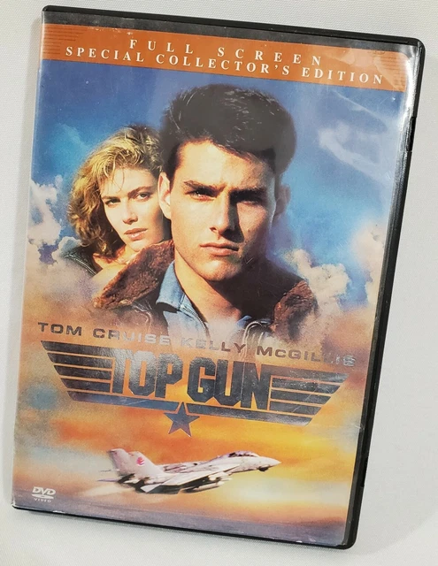 Top Gun Tom Cruise Kelly Mcgillis Val Kilmer 1986 Paramount Dvd