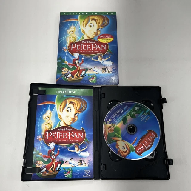 DISNEY'S PETER PAN-BUG'S LIFE-FINDING NEMO-JUNGLEBOOK-ROBINHOOD Dvd's ...