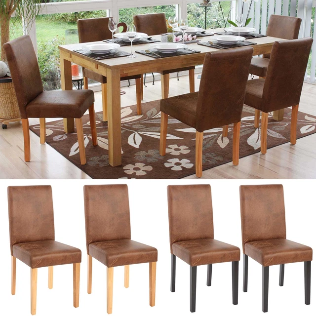 2er Set 6er Set Esszimmerstuhl Stuhl Lehnstuhl Littau Textil