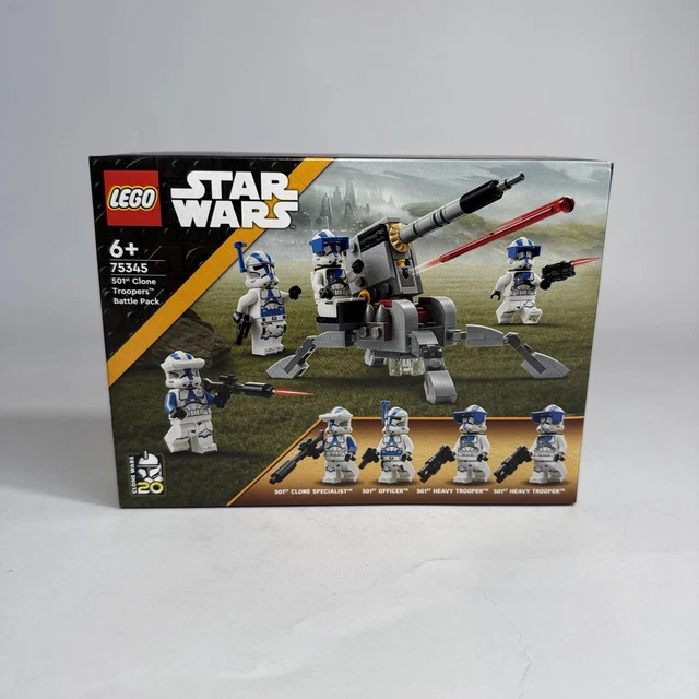 LEGO STAR WARS: 501st Clone Troopers Battle Pack (75345) £11.95 ...