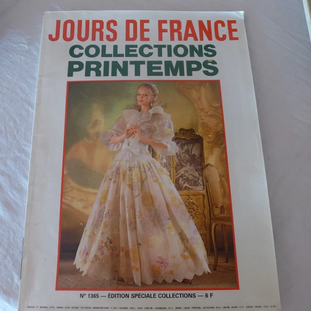 REVUE JOURS DE FRANCE 1976 H SERIE 1365 PRINTEMPS EUR 8,00 - PicClick FR