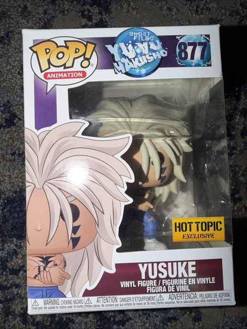 FUNKO POP GHOST FILES YU YU HAKUSHO YUSUKE # 877 EXCLUSIVE HOT TOPIC £ ...