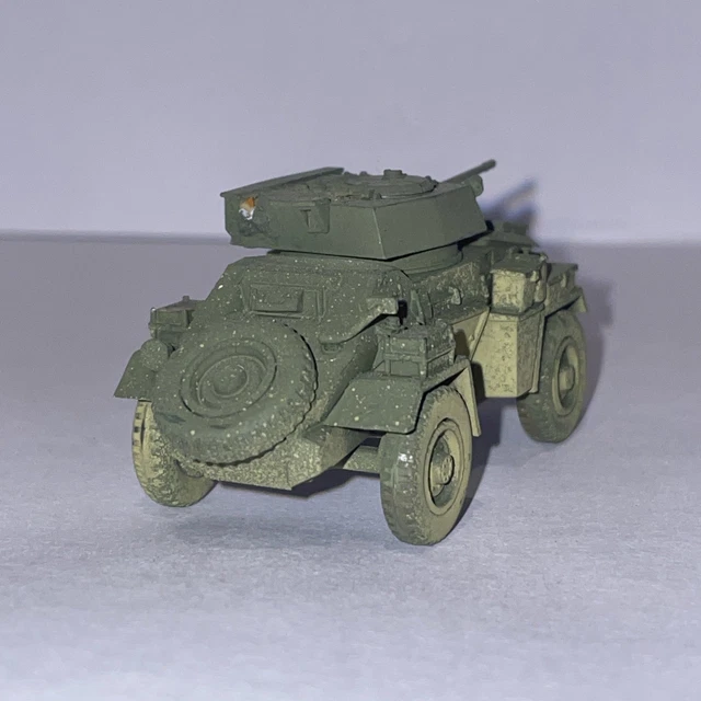 WWII BRITISH HUMBER Armoured Car built & painted - 1/76 scale - 76170 £ ...