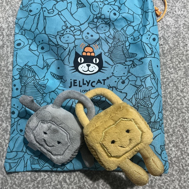 JELLYCAT LOVE LOCKS Plush Toy new with tags & dust bag £24.26 - PicClick UK
