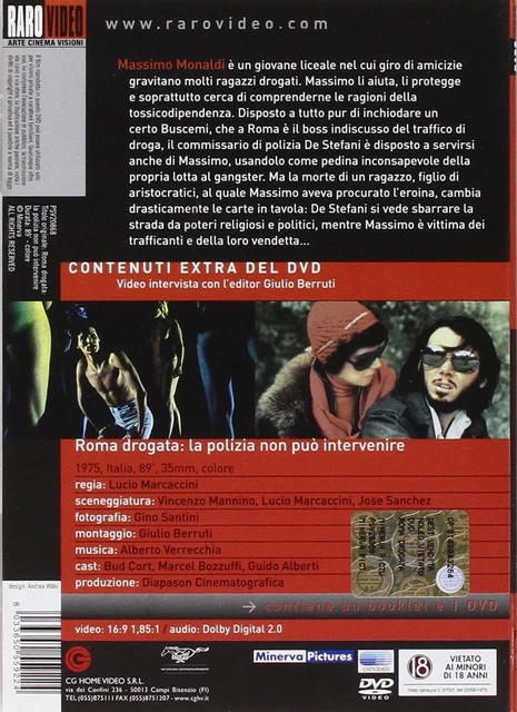 ROMA DROGATA: LA Polizia Non Puo' Intrevenire (DVD) Marcel Bozzuffi (US ...