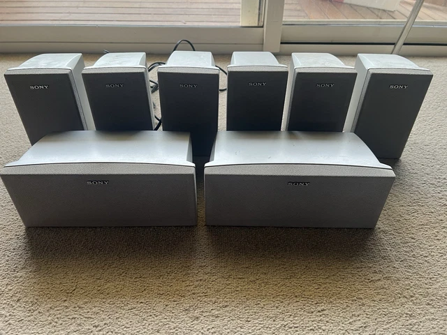 SONY SS-CNP75 AND SS-MSP-75 Speakers - Untested £41.77 - PicClick UK