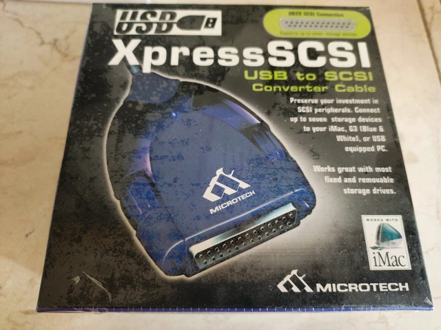 MICROTECH USB-SCSI USB to SCSI adapter USB-SCSI-DB25 new EUR 273,50 ...