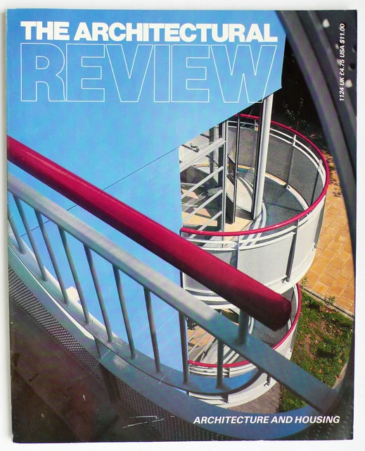 ARCHITECTURAL REVIEW MAGAZINE #1124 October 1990 Architecture and ...