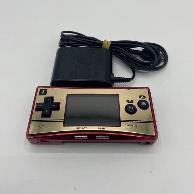 NINTENDO GAMEBOY MICRO Famicom Color 20Th Anniversary Model Console ...