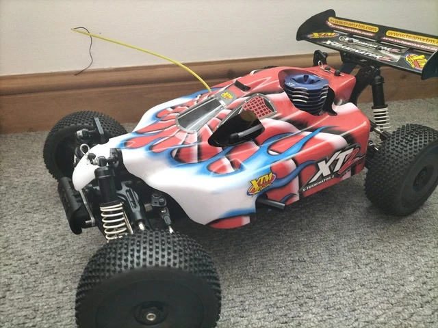 XTM-XT2 TERMINATOR 2 Nitro Buggy 1/8 Scale 4WD RC Racing Car with ...