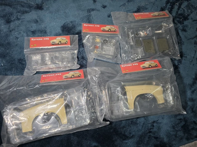 BUILT YOUR OWN Syrena 105 1:8 Scale Issues 71,72,73,74 and G2 Polish ...