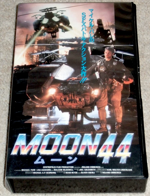 MICHAEL PARE MOON 44 Malcolm McDowell Roland Emmerich JAPAN VHS ...