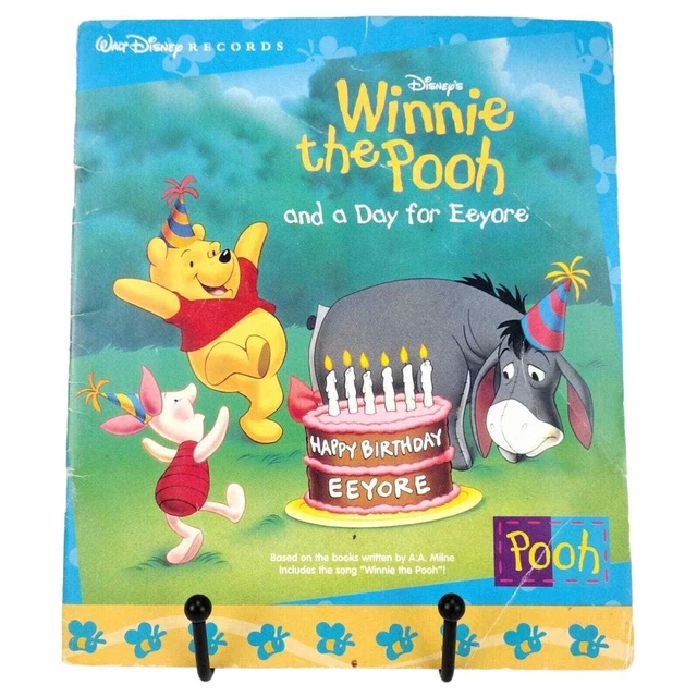 WALT DISNEY RECORDS Winnie The Pooh and A Day For Eeyore Read Along ...