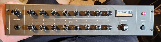 TEAC TASCAM SERIES Model 1 Mixer 8 Channel Mixdown Unit RCA £59.68 ...