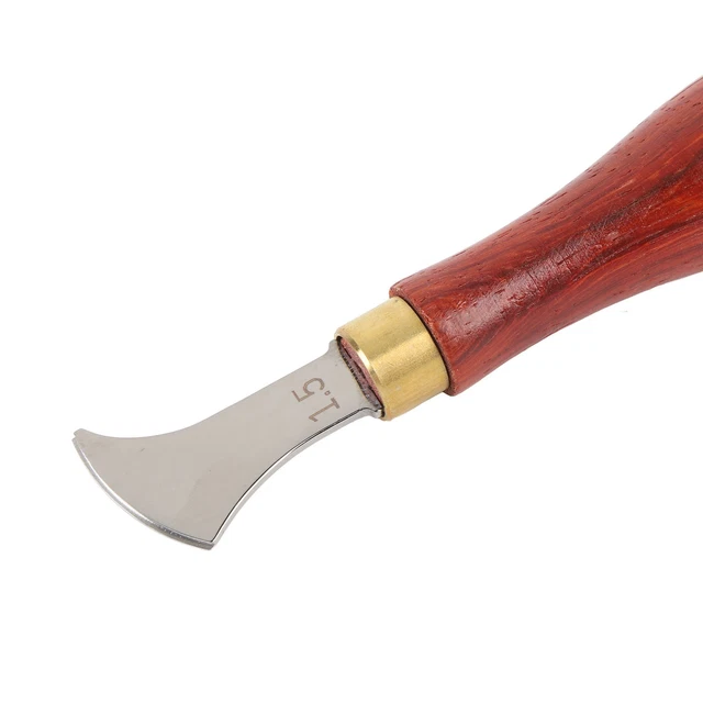 EDGE CREASING TOOL Leather Edge Creaser 1.5mm Convenient Grip For ...