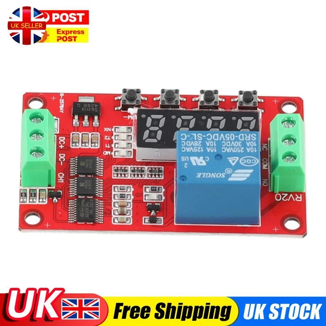FRM01 RELAY MODULE Multifunction Infinite Loop Relay Module DC 5V 12V 24V 1CH UK £8.39 - PicClick UK
