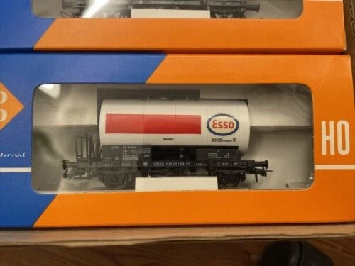 ROCO 4336 B H0 HO 1:87 Kesselwagen Tankwaggon Güterwaggon Esso DC "neu ...