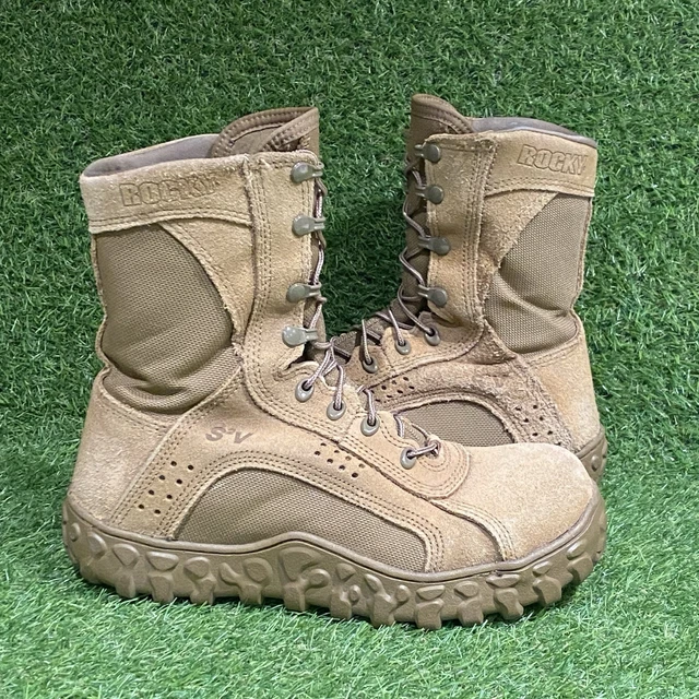 ROCKY S2V COMPOSITE Toe Desert Tan Tactical Military Boot RKC089 / US ...