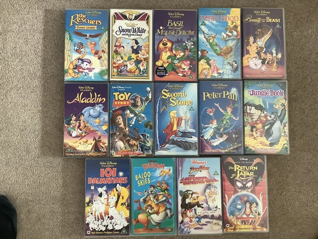 WALT DISNEY VHS x14 Videos. Good Collection! Bundle Joblot. PAL VHS £4. ...