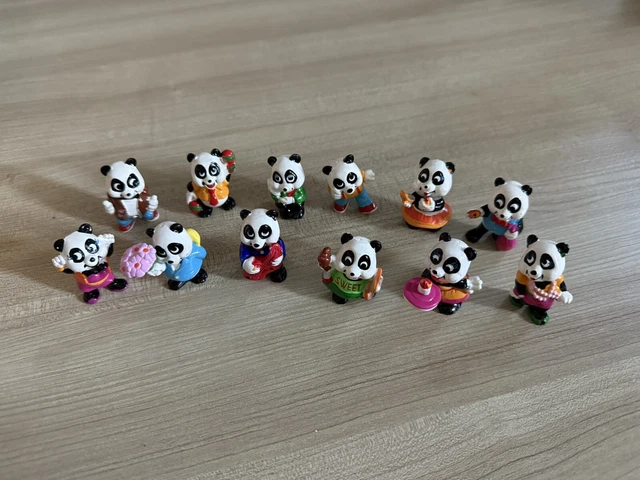 KINDER PANDA PARTY Serie Completa Sorprese Sorpresine Kinder Ferrero ...