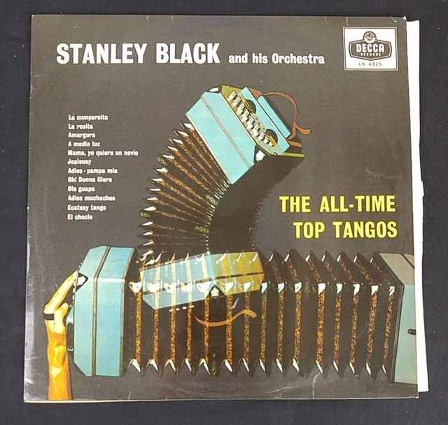 STANLEY BLACK & His Orchestra - The All Time Top Tangos . Vinyl-LP Very Good (VG EUR 19,60 ...