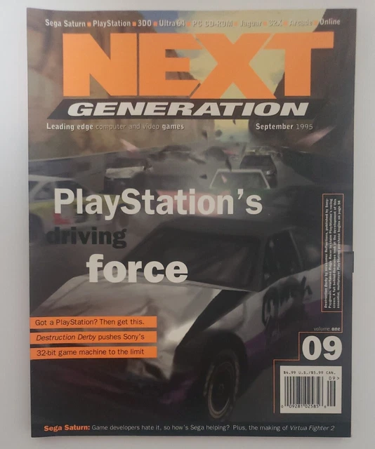 NEXT GENERATION MAGAZINE v1 #9 (September 1995) Destruction Derby ...