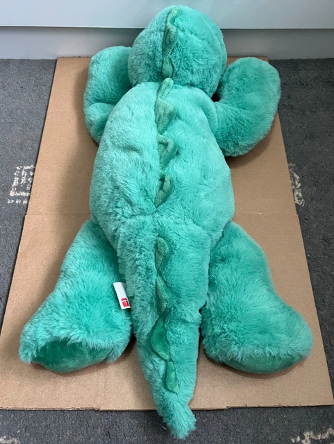 AURORA GREEN LAYING Down Dinosaur Soft Toy Plush 22" £12.99 - PicClick UK