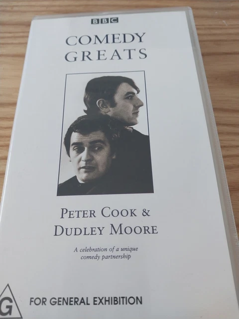 PETER COOK/ DUDLEY Moore 1960s British Cult Comedy Comedy Greats Video ...