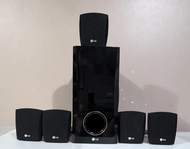 LG SH33SD-W 5.1 Channel Surround Sound Subwoofer Speaker System 8 Ohms ...